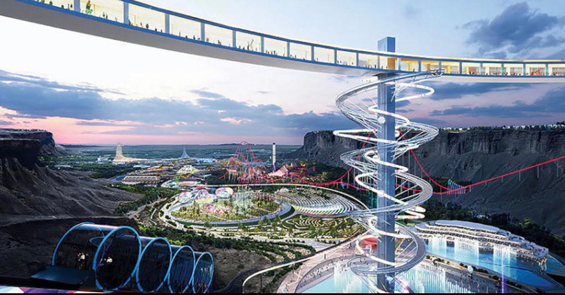 ولي العهد السعودي يطلق العلامة التجارية لمدينة «القدية» التي ستصبح ...