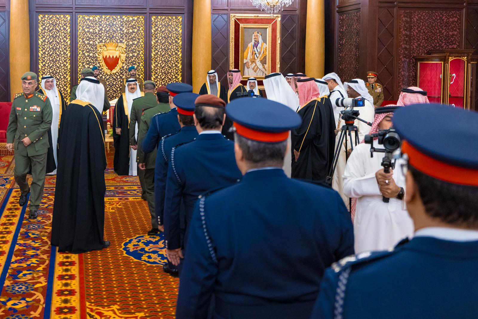 جلالة الملك المعظم القائد الأعلى للقوات المسلحة يستقبل القائد العام