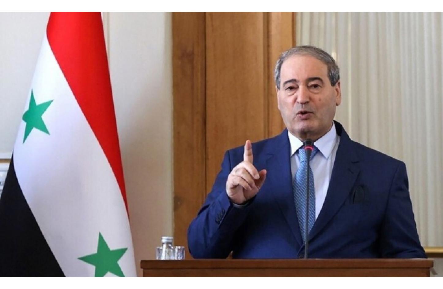 وزير الخارجية السوري الرد الإيراني على إسرائيل «مشروع صحيفة الأيام